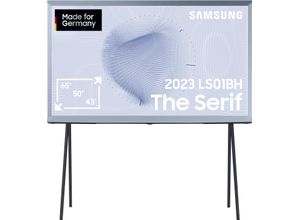 8806094908718 - F (A bis G) SAMSUNG LED-Fernseher Fernseher ikonisches Design mattes Display abnehmbare Standfüße grau (eh13 1hts) LED Fernseher