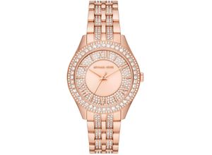 4064092191837 - Quarzuhr MICHAEL KORS HARLOWE MK4710 Armbanduhren rosegold (roségoldfarben) Damen Quarzuhren Armbanduhr Damenuhr analog Edelstahlarmband