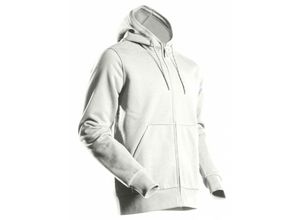 5715411062893 - - Kapuzensweatshirt mit Reißverschluss Kapuzensweatshirt Gr 3XL weiss