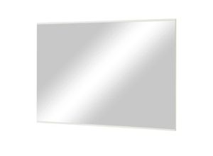 4250053422106 - Spiegel 118 x 80 cm Skala ¦ weiß ¦ Glas  Aluminium Holzwerkstoff ¦ Maße (cm) B 118 H 80 T 25