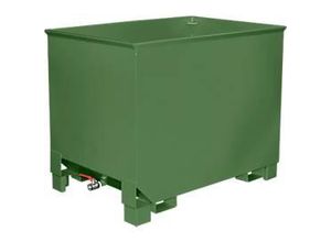 4052462062412 - Behälter für Routenzüge Typ CS 80 3-fach stapelbar Inhalt 08 m³ bis 1000 kg resedagrün RAL 6011