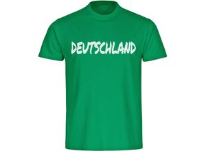 4068859405816 - multifanshop Herren T-Shirt - Deutschland - Textmarker - Druck weiß - Männer