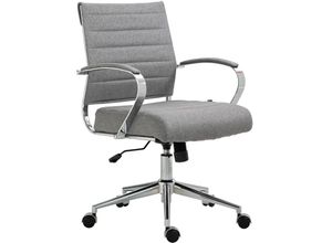 4251756443894 - Drehstuhl Oakland I Chefsessel Mit Stufenloser Sitzhöhenverstellung I Bürosessel Mit Leichtlaufrollen