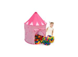 4057216005691 - Spielset Kinderspielzelt Shanti inkl 200 Bällebadbällen Spielzelt Spielhaus für Mädchen Kinder-