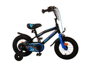 8715347211805 - Kinderfahrrad Super GT für Jungen 12 Zoll Kinderrad in Blau Fahrrad