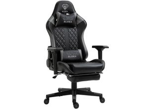 4250931565604 - Gaming Stuhl Chair Racing mit Fußstütze und ergonomsichen 4D-Armlehnen