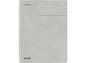 4014481511517 - Jurismappe 80001464 A4 grau Karton 320g mit 3 Einschlagklappen 4014481511517 Falken