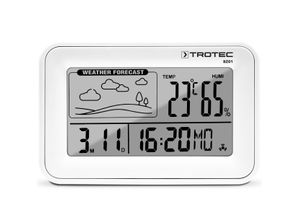 4052138108161 - Digital-Wecker mit Wetterstation BZ01 -10 °c bis +50 °c - Trotec