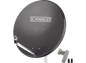 4004005112887 - SPI9961SET2 (Parabolantenne DVB-S   -S2) SAT Spiegel + SAT Antennen Schwarz