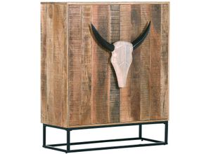 4061915166348 - Kommode GUTMANN FACTORY beige (natur braun) B100cm H120cm T50cm Massivholz Sideboards