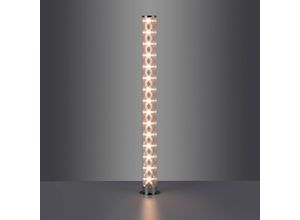 4043689979034 - Led Stehleuchte Bingo Säule chrom Stehleuchte - Leuchten Direkt