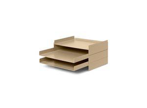 5704723255062 - Organizer 2x2 beige Eisen 127 cm stapelbar