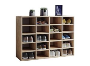 4051814377501 - Hinsol l Schuhschrank 20 Fächer Sonoma-Eiche dekor