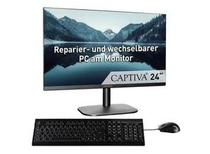 4057651497303 - CAPTIVA All-in-One PC All-In-One Power Starter I84-893 schwarz ohne Betriebssystem 32 GB RAM 2000 GB SSD Computer