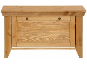 4067474592628 - Schuhbank HOME AFFAIRE Skandinavia Sitzbänke Gr B H T 100 cm x 58 cm x 38 cm beige (natur) Schuhbänke und Schuhtruhen aus massiver Kiefer