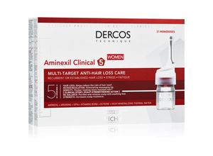 3337875522786 - Dercos Aminexil Clinical 5 gezielte Pflege gegen Haarausfall für Damen 21x6 ml