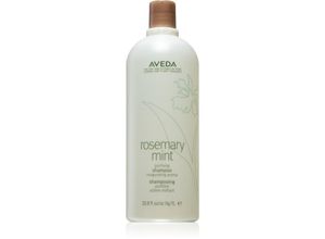 0018084998151 - Aveda Rosemary Mint Purifying Shampoo tiefenreinigendes Shampoo für höheren Glanz 1000 ml