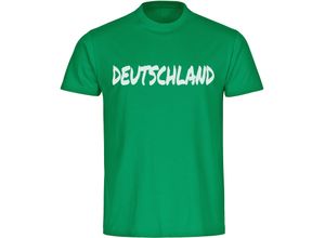 4068859406424 - multifanshop Herren T-Shirt - Deutschland - Textmarker - Druck weiß - Männer