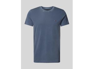 8720636474557 - Slim Fit T-Shirt mit Logo-Stitching Modell GARMENT