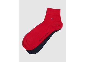 8718824331058 - Tommy Hilfiger Herren Sneaker-Socken im 2er-Pack rot