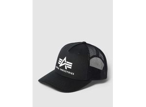 4059146124657 - Trucker Cap mit Label-Print Modell BASIC