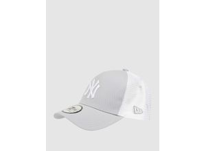 0192093838063 - New Era Clean Trucker 2 Adjustable Cap NY YANKEES Hellgrau Gray White