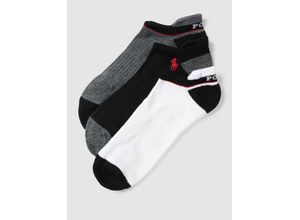 3616532108908 - Sneakersocken mit Label-Print im 3er-Pack