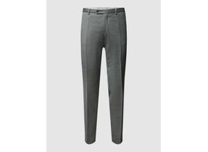 4066517242872 - Baukasten-Hose Herren Slim Fit Schurwolle schilf strukturiert