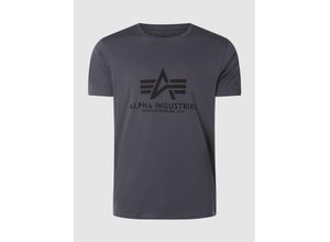 4059146054343 - T-Shirt mit Label-Print Modell BASIC