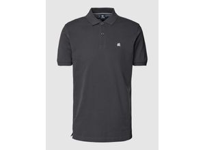 4029015688382 - Poloshirt mit Label-Stitching