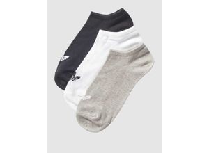 4062058558304 - - adicolor Trefoil - 3er-Pack Sneakersocken in verschiedenen Farben-Bunt