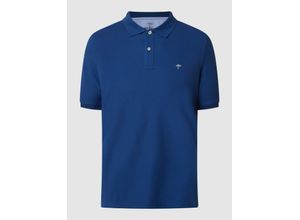 4062392804051 - FYNCH-HATTON® Poloshirt Kurzarm klassisch Stickerei für Herren blau M