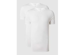 0888721431026 - T-Shirt mit Label-Detail im 2er-Pack Modell Cotton Essentials