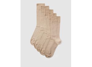 4065807375412 - Socken mit elastischem Rippenbündchen im 5er-Pack