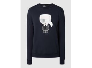 4062225534599 - Sweatshirt mit Label-Print