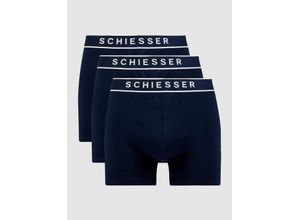 4007065792037 - Shorts 3er-Pack Organic Cotton Webgummibund dunkelblau - 95 5 7