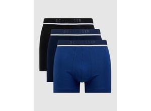 4007065800169 - Shorts 3er-Pack Organic Cotton Webgummibund blau schwarz - 95 5 für Herren 6910