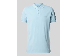 7617336915712 - Regular Fit Poloshirt im unifarbenen Design Modell Ambrosio