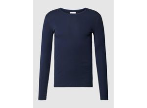 4007066400368 - Longsleeve mit geripptem Rundhalsausschnitt Modell Ludwig