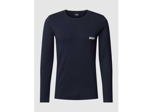 4063534487415 - Longsleeve mit Label-Stitching Modell Infinity