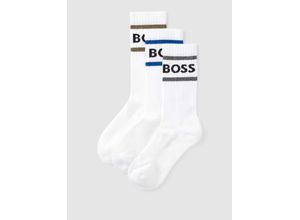 4063534488214 - Socken mit Label-Detail im 3er-Pack Modell Rib Stripe