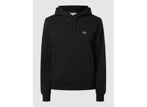 3666354873003 - LACOSTE Hoodie Durchgrifftasche Logo-Detail für Herren schwarz 3