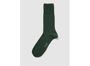 4031309464664 - Socken Herren Baumwolle grün Uni & Uninah