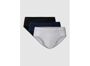 4007066288560 - SCHIESSER 95 5 Essentials Slip 3er-Pack für Herren blau 5