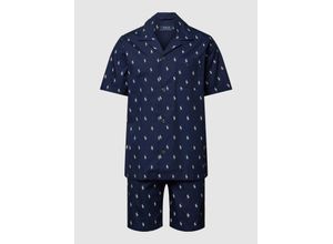 3616850234112 - Pyjama mit Allover-Logo-Muster Modell WOVEN