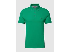 8720646284986 - Slim Fit Poloshirt mit Label-Stitching