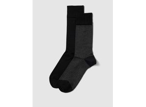 4065807910392 - Socken mit Hahnentrittmuster im 2er-Pack