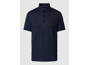 8720646514977 - Regular Fit Poloshirt aus Leinen-Mix