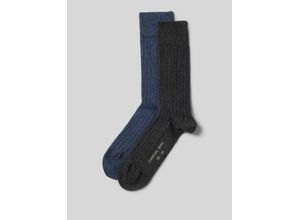 4068444458968 - Socken mit Label-Print im 2er-Pack