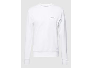 8719856174866 - Sweatshirt Herren Baumwolle weiß Uni & Uninah